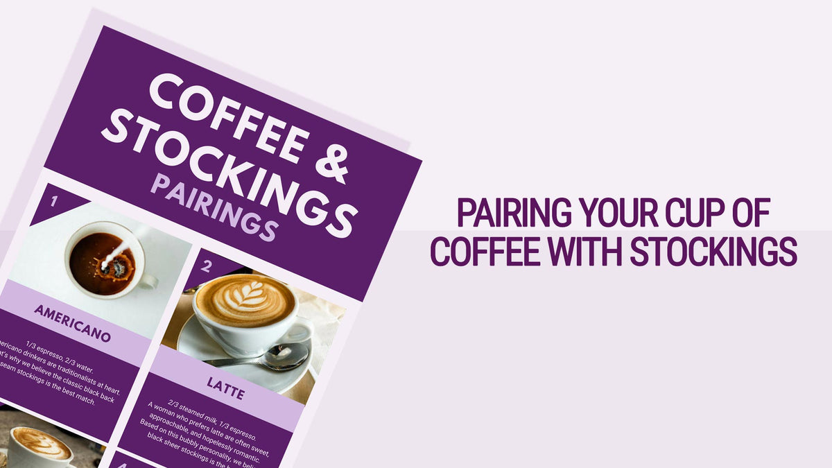 Infographic: Pairing your coffee with stockings – VienneMilano